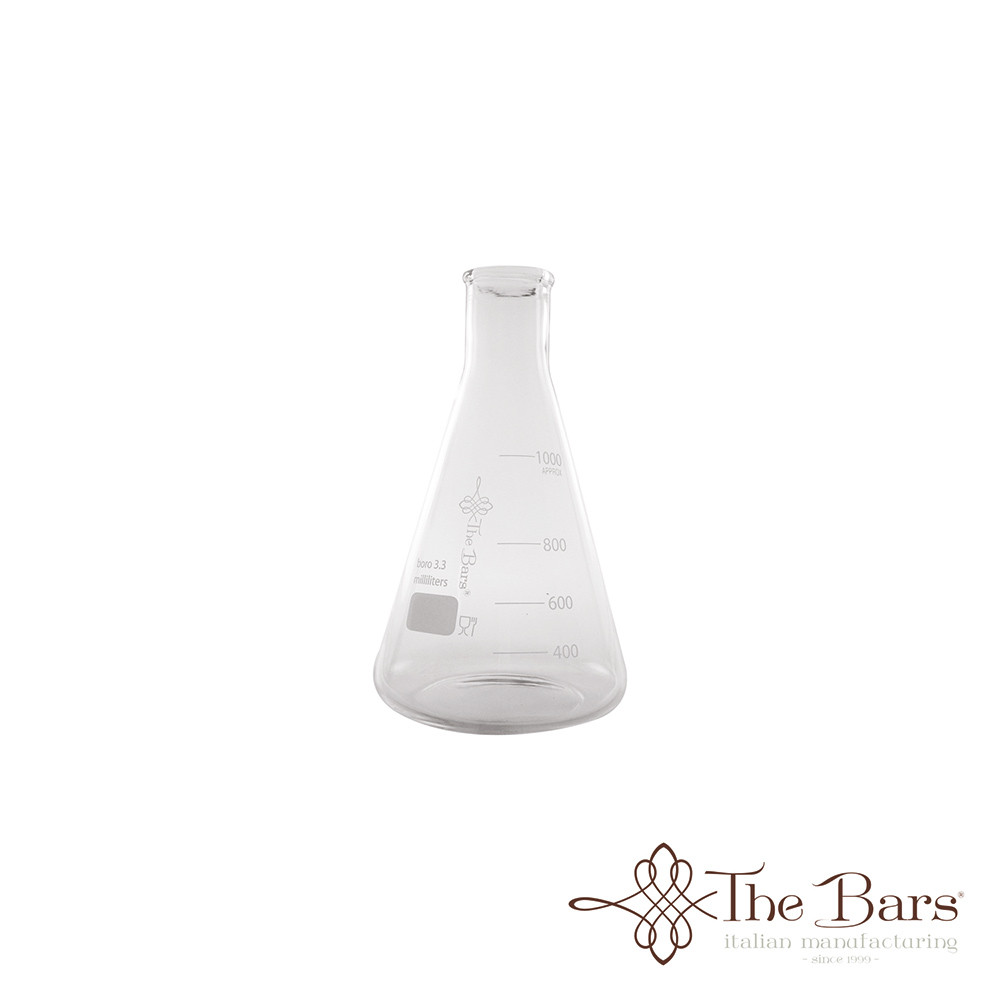Labware glass flask 1000 ml. -bar-mag.ro