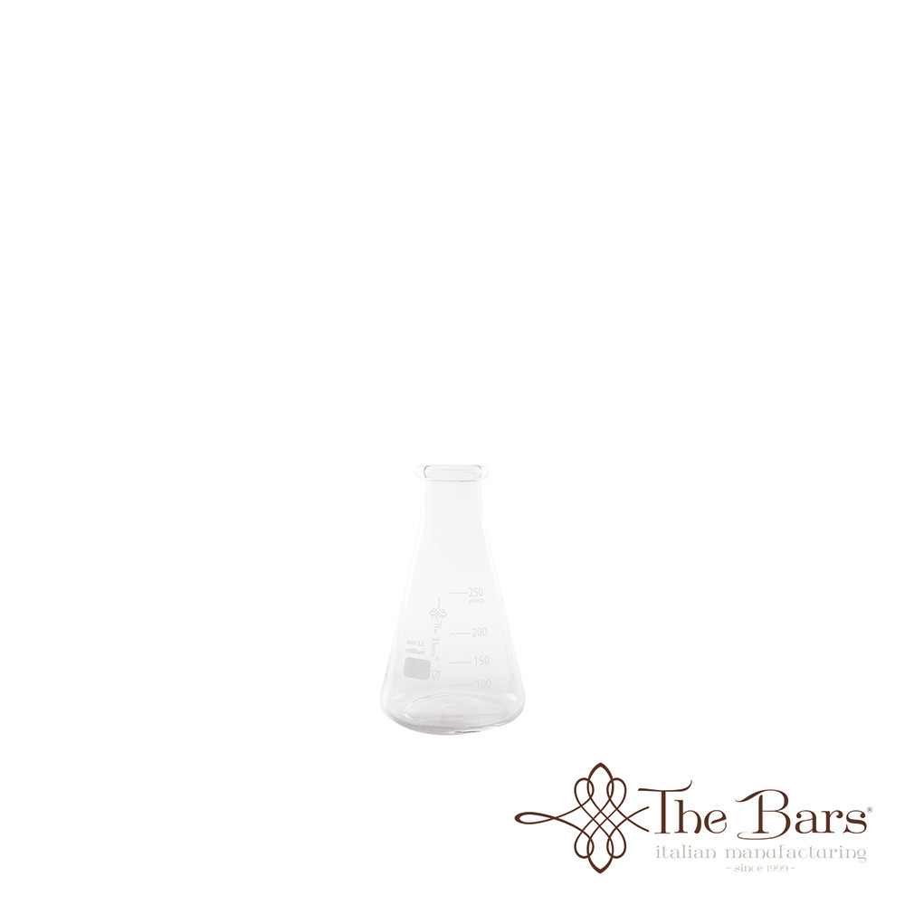 Labware glass flask 250 ml. -bar-mag.ro