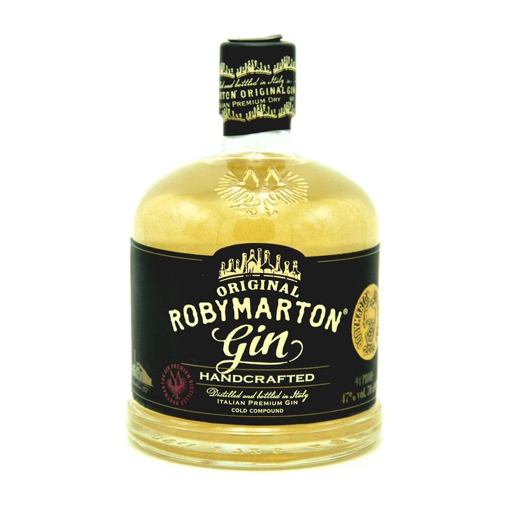 Gin Roby Marton Premium dry unfiltered handcrafted 47° - 0.7L -bar-mag.ro