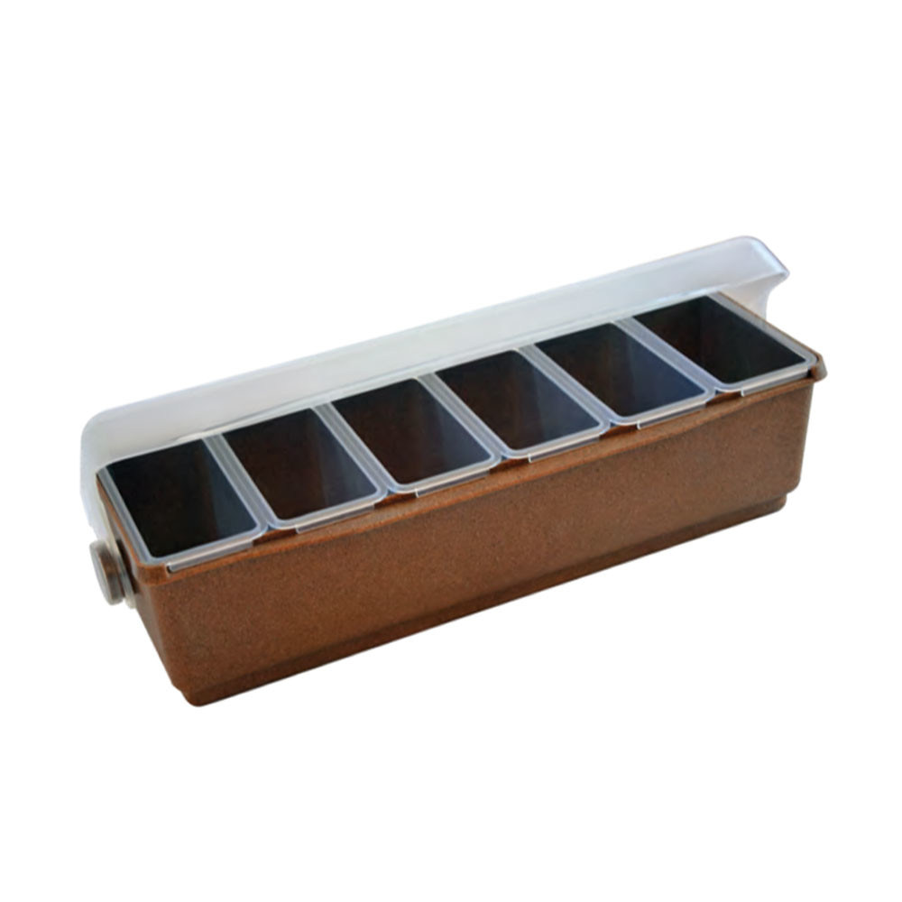 Condiment holder roll top 6 pints eco wood -bar-mag.ro